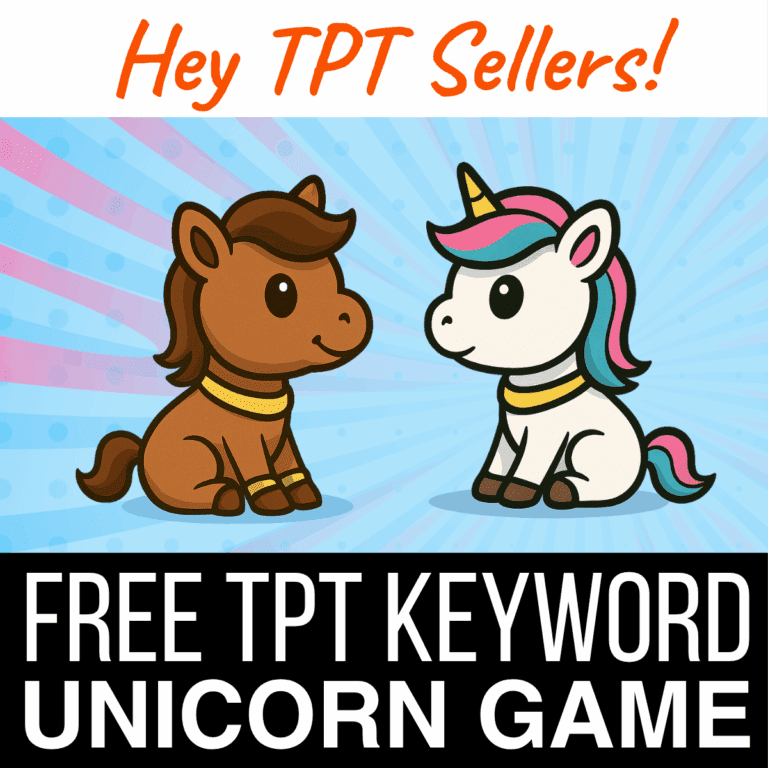 TPT Keyword Unicorn Game (TPT SEO) by Mike Fuchigami – SEOTpreneur.com